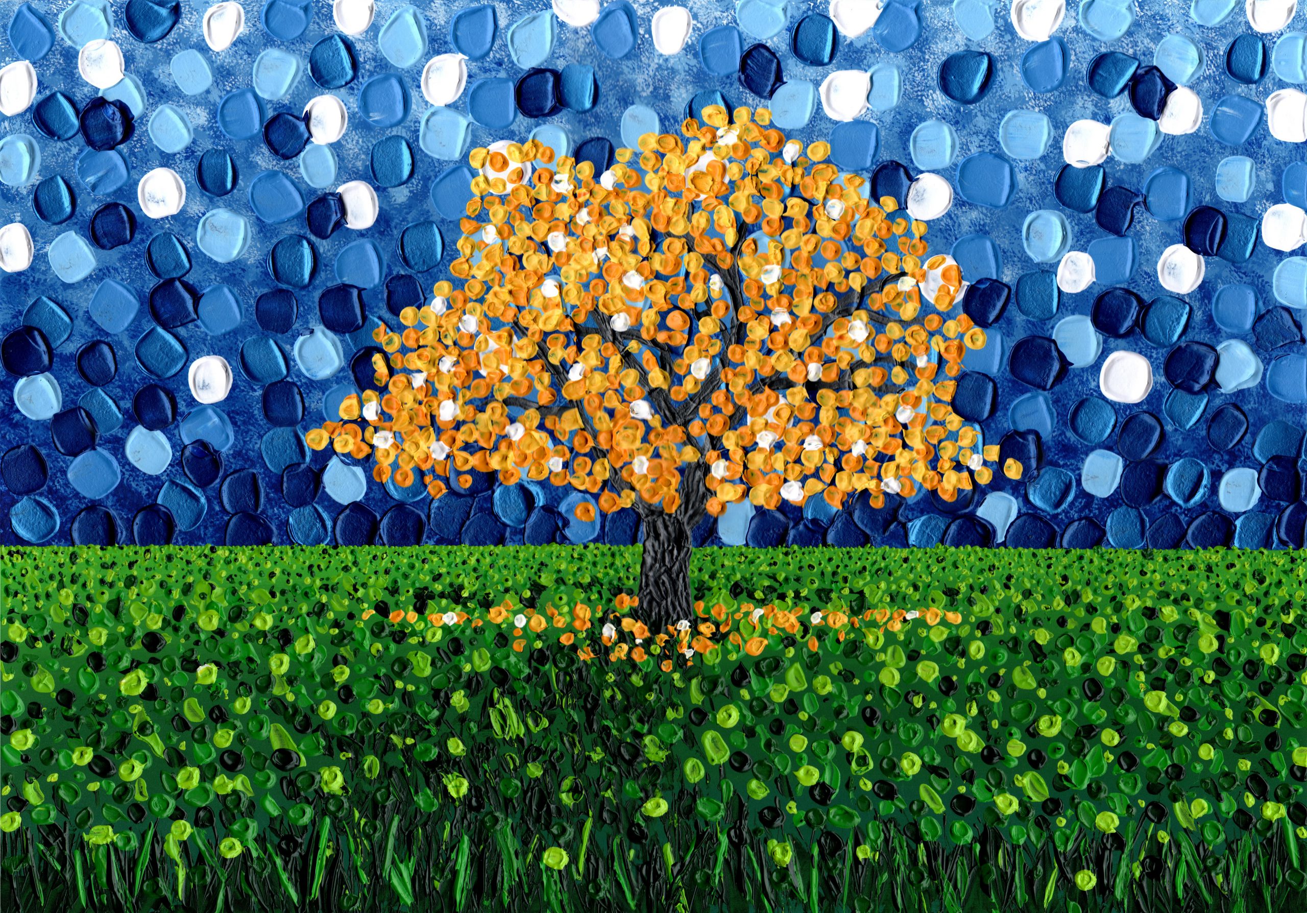 Fabian Buitrago – Guayacan tree - NFTX - NFT ART Exhibition