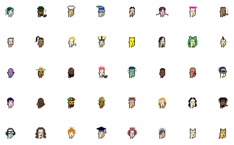 NFT “Punks” LINE Emoji 2.0 Minted (Released) - NFTX - NFT ART Exhibition